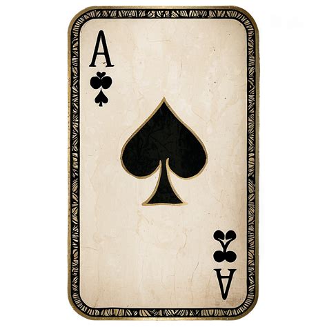 Download Hand Drawn Ace Of Spades Png Tvr86