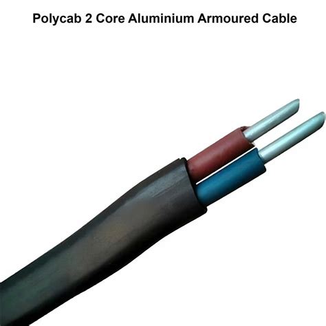 Polycab 2 Core Aluminium Armoured Cable 6 Sq Mm At 30 Meter In New