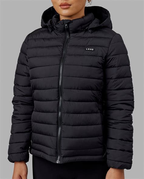 Womens All Day Puffer Jacket Black Lskd