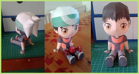 Papercraft Chibi Brendan Downloadable By Mountainofcookies On Deviantart
