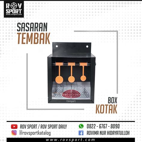 Sasaran Tembak Box Kotak Rovsport
