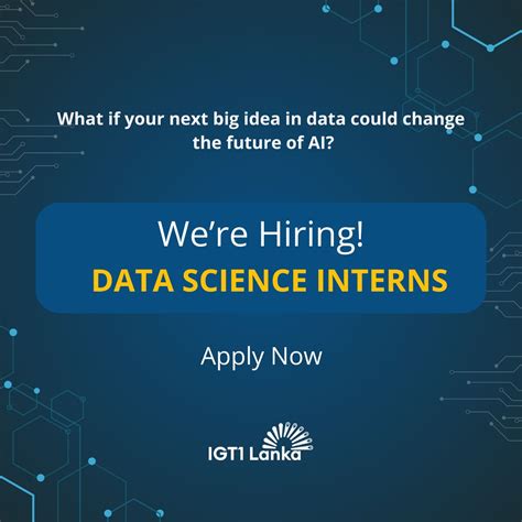 Datascience Internship Ai Machinelearning Genai Predictiveanalytics Igt1lanka Rhapsody