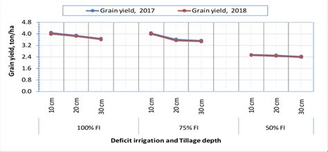 Effect Of Deficit Irrigation Scheduling And Minimum Tillage On The