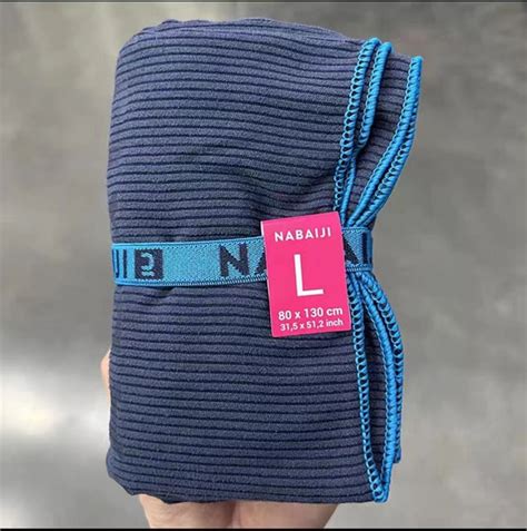 Пляжные полотенца DECATHLON Полотенце из микрофибры L 80x130см Nabaiji ...