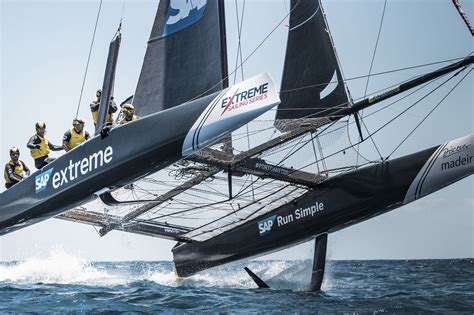 Catamaran Sailboat Racing