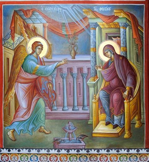Ευαγγελισμός της Θεοτόκου Annunciation Of The Theotokos Orthodox