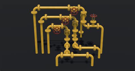Pbr Industrial Pipes Small 3d Industrial Unity Asset Store
