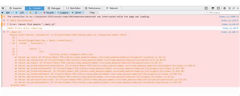 Reactjs React Js Module Build Failuer Error Showing In Render