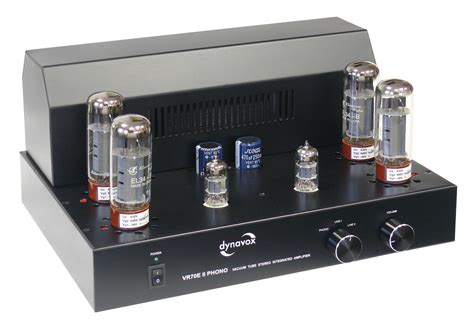 DYNAVOX RÖHRENVOLLVERSTÄRKER VR-70 E II PHONO SCHWARZ VR-70E II VR70 ...