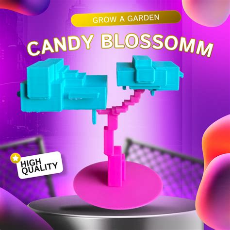 🍬 Grow A Garden Candy Blossom・ 3mf File For 3d Printing・cults