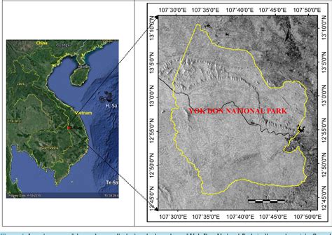 Figure 1 From Estimation Of Tropical Forest Structural Characteristics Using Alos 2 Sar Data