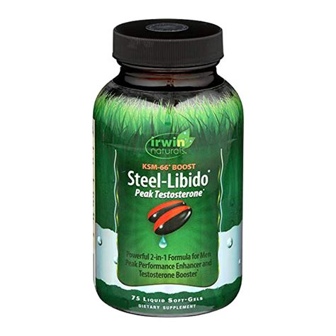 Irwin Naturals Steel Libido Peak Testosterone 75 Ea
