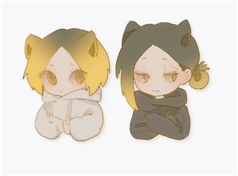 Nesu On Twitter Haikyuu 孤爪研磨 Kenma 排球少年 两种猫