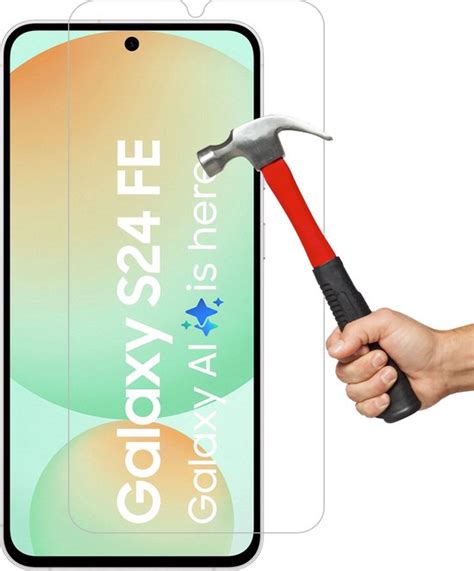 Screenprotector Geschikt Voor Samsung Galaxy S24 Fe Arara Gehard Glas
