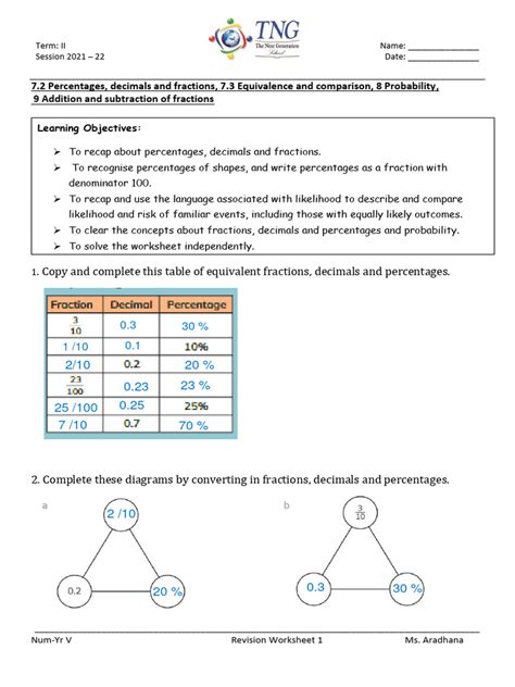 Review 1 Key For Students Pdf Mathematics Arithmetic