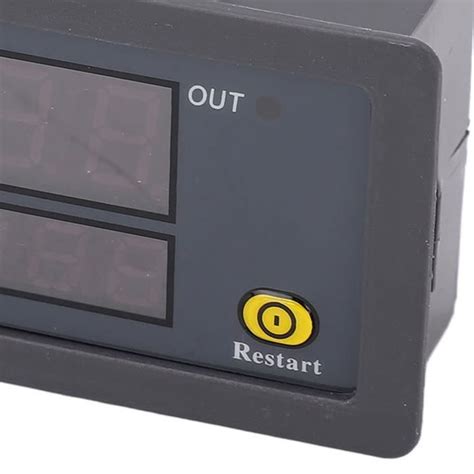 Module de relais temporisé grand écran OP CL LOP paramètres magasin indépendant DC V W