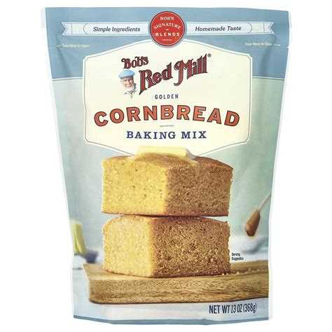 Bobs Red Mill Golden Cornbread Baking Mix 13 Oz 368 G