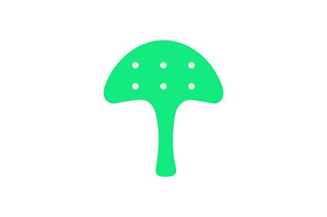 Mushroom Flat Icon Vector Graphic By Riduwanmolla · Creative Fabrica