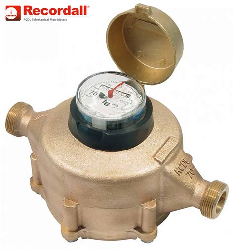 Recordall Nutating Disc Positive Displacement Meter DN Or DN LPM BAR RCDL