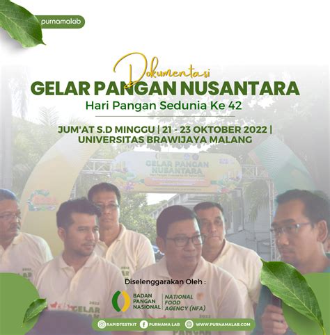 [dokumentasi] Gelar Pangan Nusantara 2022 Purnamalab One Stop