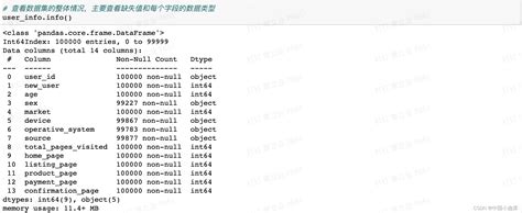 数据分析实战项目 用户行为分析（python）用户行为分析python Csdn博客