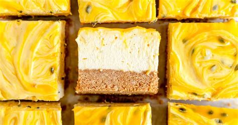 Passionfruit No Bake Cheesecake Punchfork