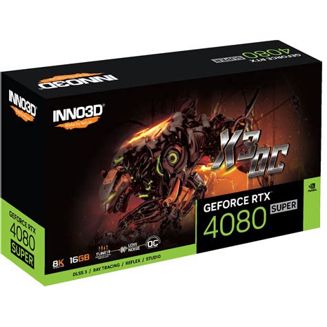 خرید کارت گرافیک Inno3d Rtx 4080 Super X3 Oc 16gb Black از فروشگاه