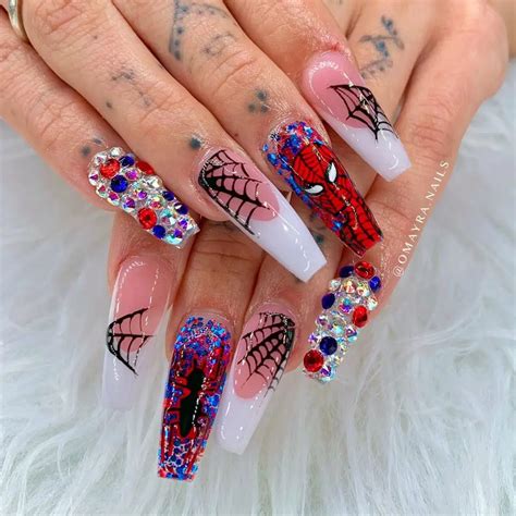 30 Best Spiderman Nail Design Ideas You Should Check