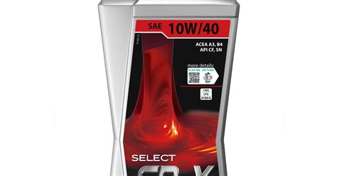 SELECT SP X SAE 10W 40 CAR LINE MOTOREX