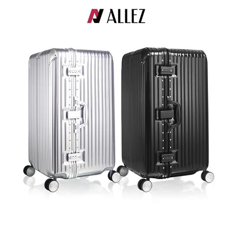ALLEZ 奧莉薇閣 PUMP PLUS 吋 鋁框胖胖箱 鏡面款 行李箱 旅行箱 AVT 蝦皮購物