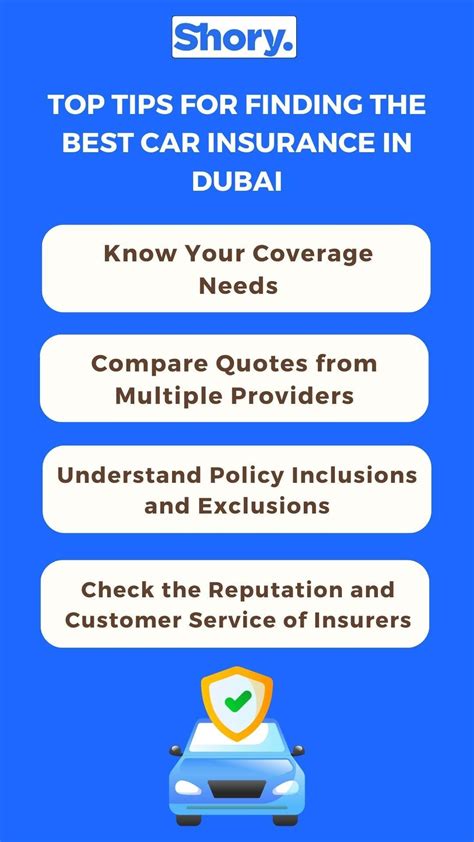 Top Tips For Finding The Best Car Insurance In Dubai Rcarinsuranceuae