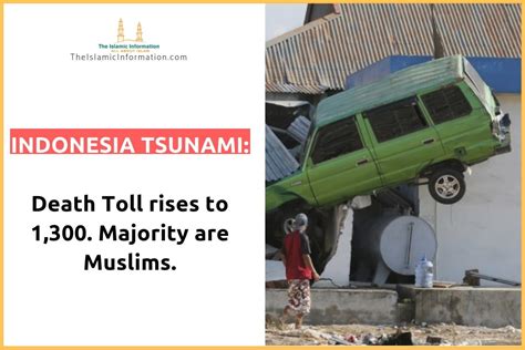 Indonesia Tsunami Claims 1300 Lives Majority Belongs To Muslims
