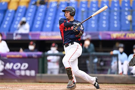 南木寿也の3安打2打点などで大勝 オープニングラウンドを4勝1敗の2位で締める U 23 試合レポート 野球日本代表 侍ジャパン