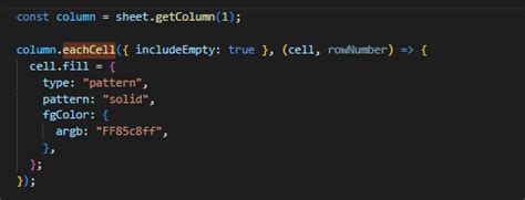 Column Each Cell Issue Issue Exceljs Exceljs GitHub