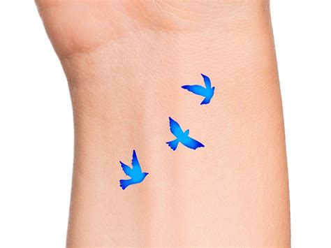 Blue Bird Tattoo Images