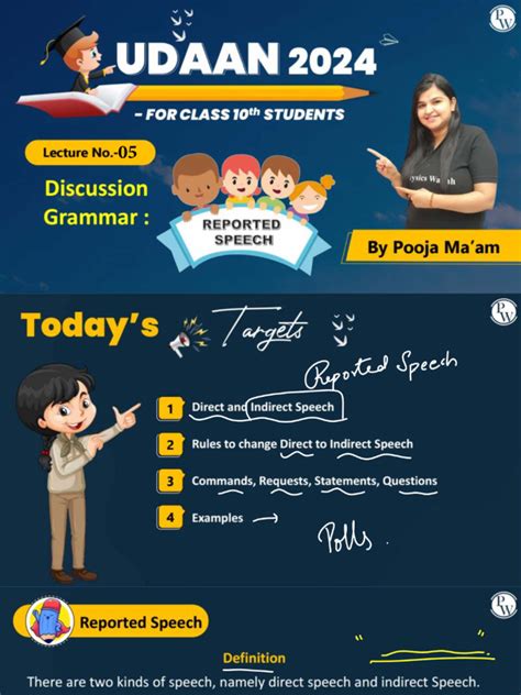 6581a4fb612d080018851806 Grammar 05 Reported Speech Class