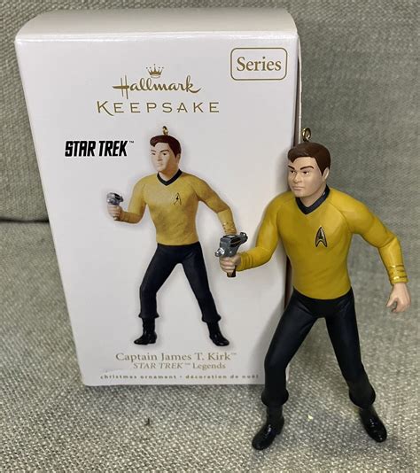 STAR TREK Captain James T Kirk Hallmark Keepsake Ornament 2010 EBay