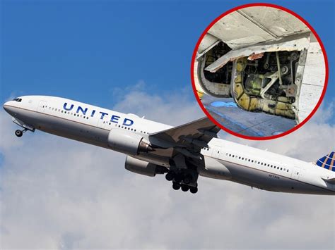 United Airlines Boeing Plane Panel Breaks Off Mid Flight Emergency