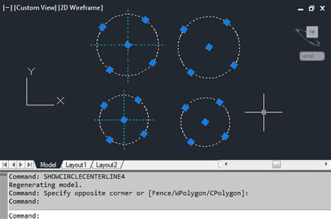 AutoCAD Overrule NET Centerline Circle HighlightOverrule