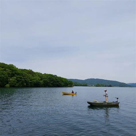 6月1日 桧原湖 「昼から湖上調査🎣」セッションも楽しいね！！ 裏磐梯高原ペンションマーベリック