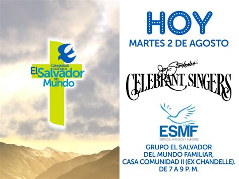 Comunidad Católica El Salvador del Mundo on Twitter HOY