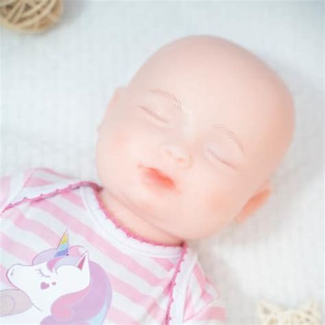 Cazoxdoll Muñecas realistas Reborn Muñeca de bebé de silicona platino