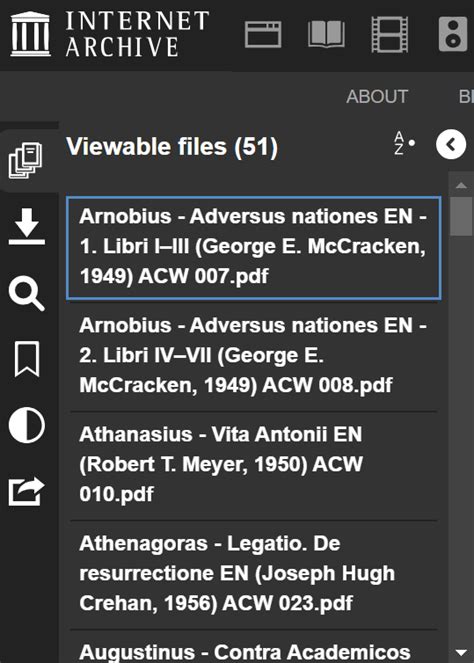 Collections Of Patristic Texts On