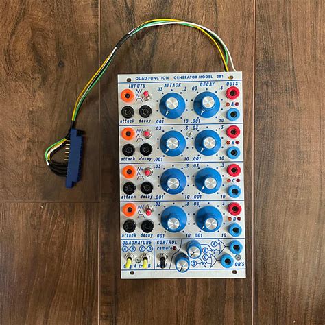 Samodular 281 Quad Function Generator Buchla Clone Reverb