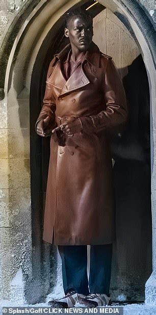 Doctor Who First Look New Timelord Ncuti Gatwa Is Seen On Set For The