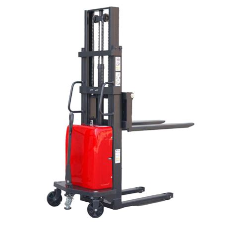 Semi Electric Stacker Manufacturers In Chennai Hunter Equipments