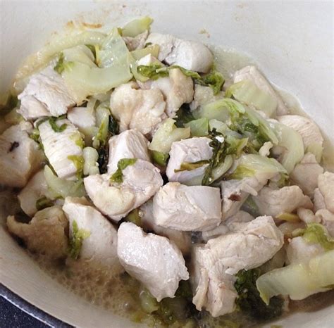 犬の手作りごはんレシピ 鶏肉と白菜の生姜炒め煮込み。 犬の手作りごはん・アロマテラピー Office Guri オフィスぐり
