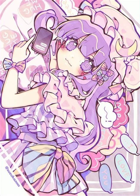 帕秋莉帕秋莉·诺蕾姬东方project东方 京田スズカillustration Pixivbox