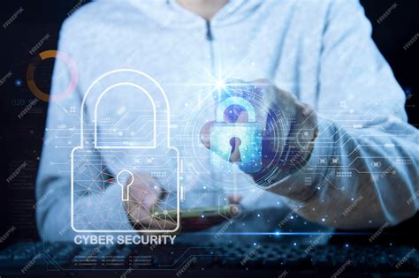 Premium Photo Cybersecurity Concept User Privacy Security And