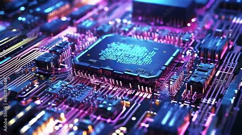 Highly Detailed Technology Texture Ai Supercomputer Chrome Insane Level Of Detail Throughout